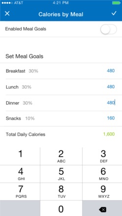 Calorie Goals By Meal FAQs – MyFitnessPal Help