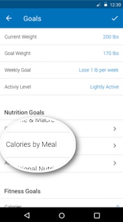 Calorie Goals By Meal FAQs – MyFitnessPal Help