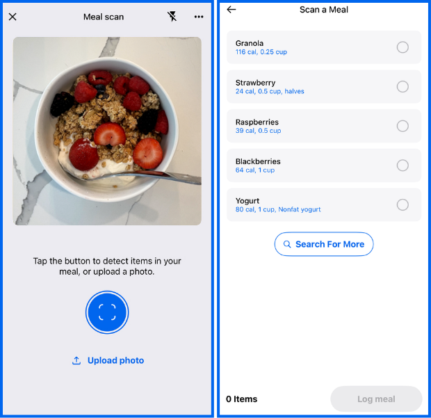 Meal Scan FAQ – MyFitnessPal Help